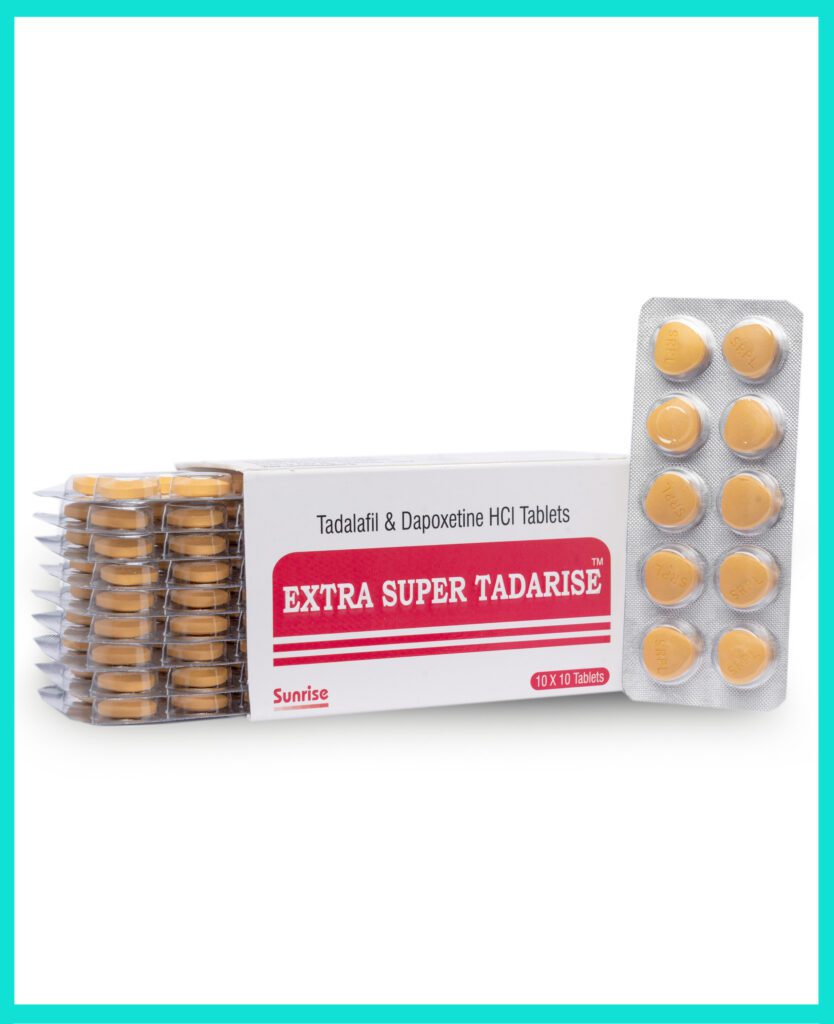 Extra Super Tadarise (Tadalafil & Dapoxetine) - Curiance Biotech